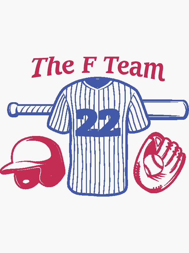 "The F Team" Sticker by Glanzmann | Redbubble