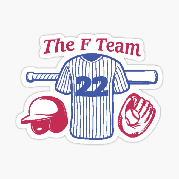 "The F Team" Sticker by Glanzmann | Redbubble