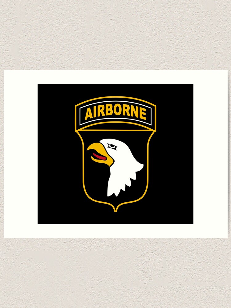 "101st Airborne Division Patch" Art Print for Sale by FireMission45 ...