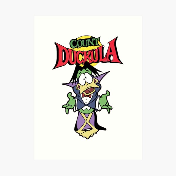 Count Duckula Art Prints | Redbubble