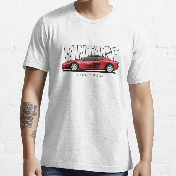 "Ferrari Testarossa - vintage car" T-shirt for Sale by JI-AutoDesign ...