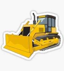 Bulldozer Stickers | Redbubble