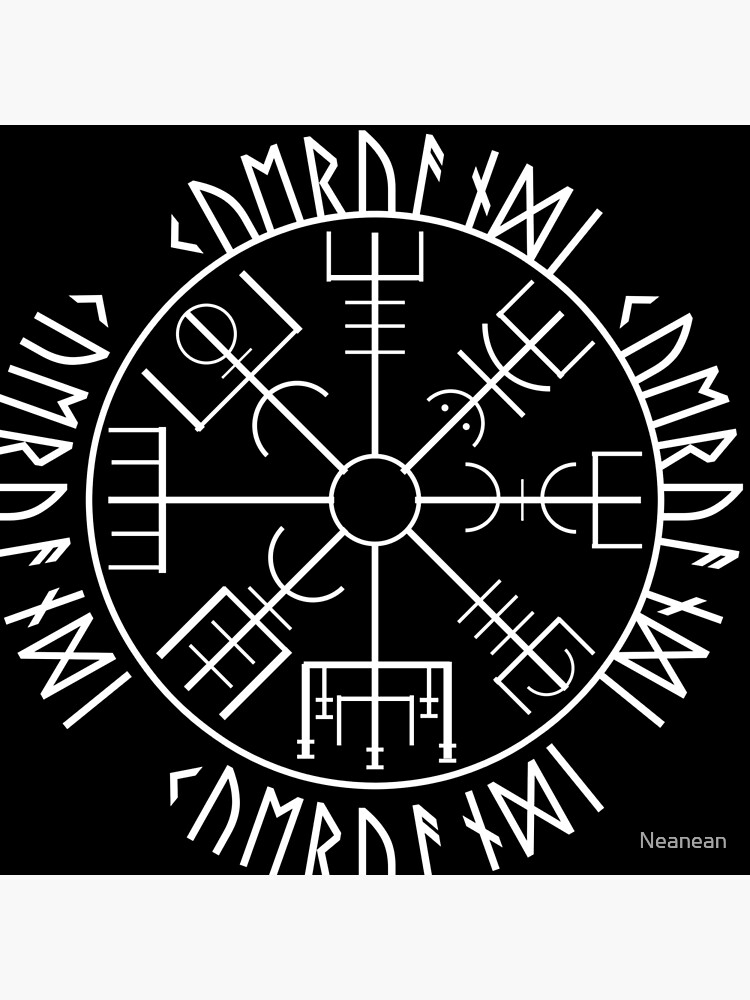 Póster «Kvervandi Viking Norse Wheel of the Year» de Neanean | Redbubble