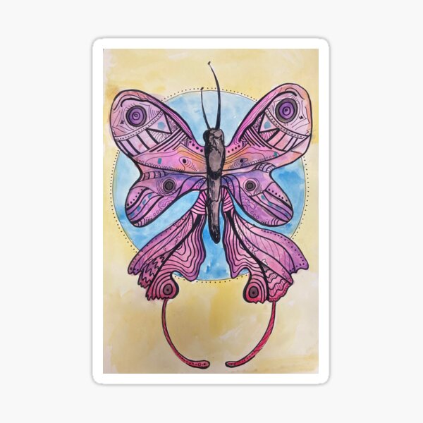 Art & Collectibles Butterfly Set of 3 Spiritual meaning Moths Papyrus ...