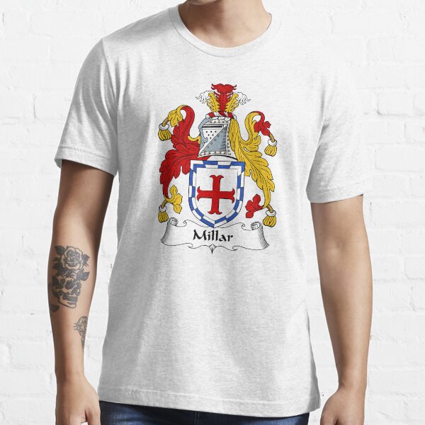"Millar Coat of Arms / Millar Family Crest" T-shirt by ScotlandForever ...