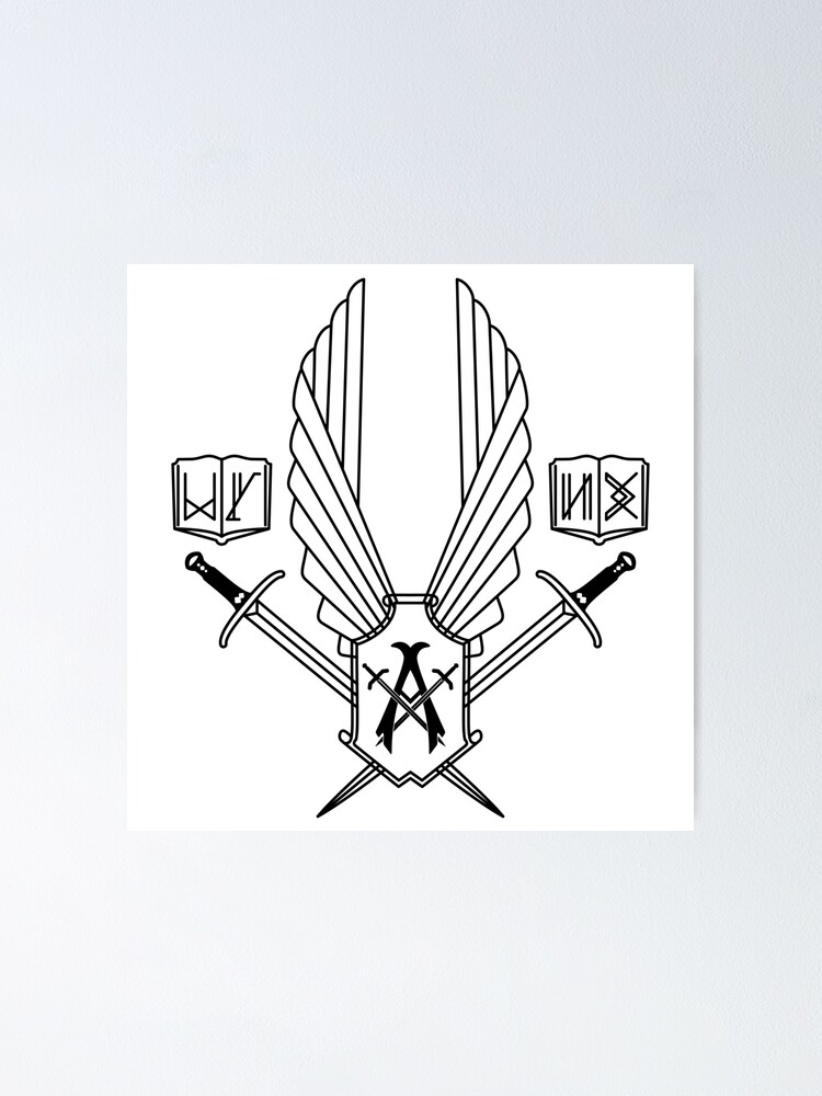 "Alfea College for Fairies Logo" Poster by BadCatDesigns | Redbubble