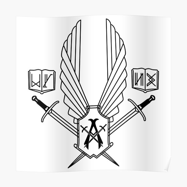 "Alfea College for Fairies Logo" Poster by BadCatDesigns | Redbubble