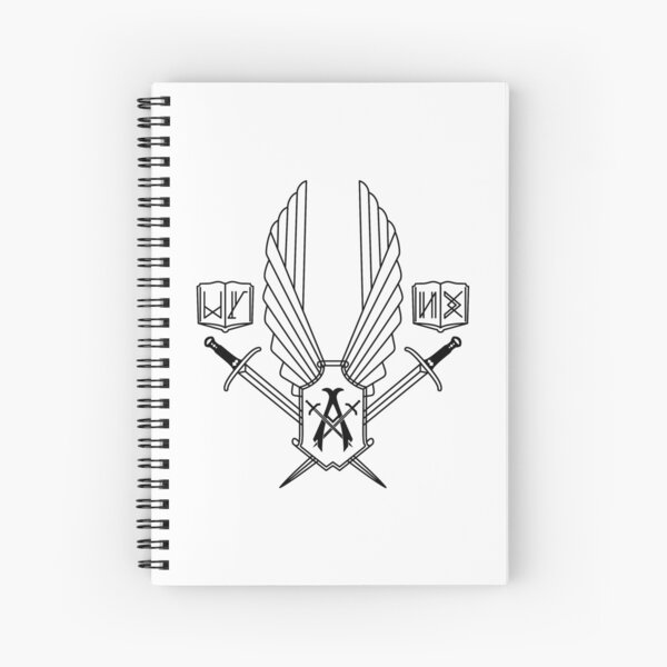 "Alfea College for Fairies Logo" Spiral Notebook by BadCatDesigns ...