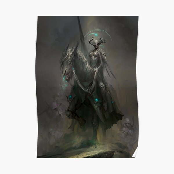 "Ars Goetia - Kimaris" Poster for Sale by theDURRRRIAN | Redbubble