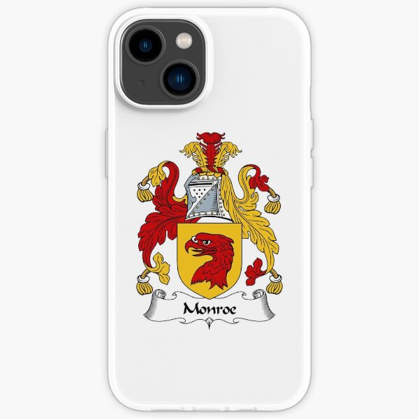 "Monroe Coat of Arms / Monroe Family Crest" iPhone Case for Sale by ...