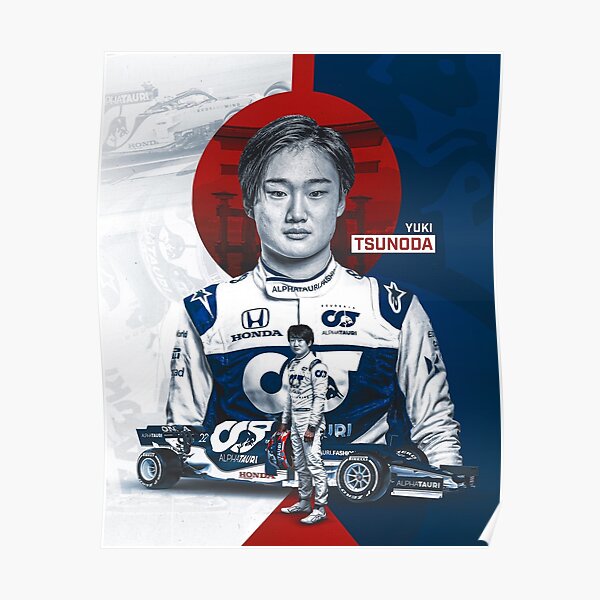 "Yuki Tsunoda" Poster for Sale by dininurfalah | Redbubble