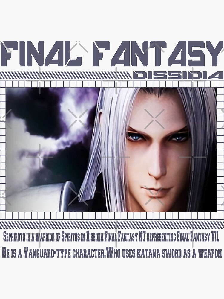 Final Fantasy Xiv Sephiroth Sticker For Sale By Votrevpx Redbubble