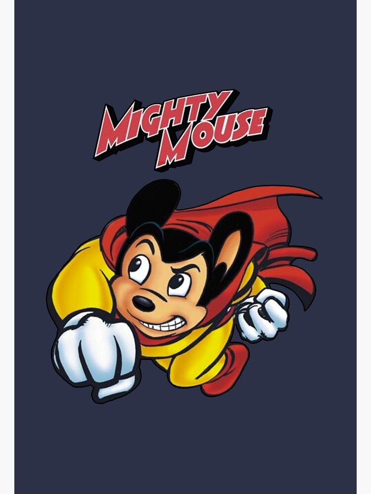 Póster «Ratón poderoso» de nostalgic-stuff | Redbubble