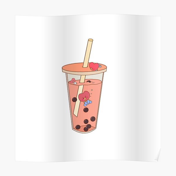 "Tata Boba Tea" Poster for Sale by dysania1990 | Redbubble