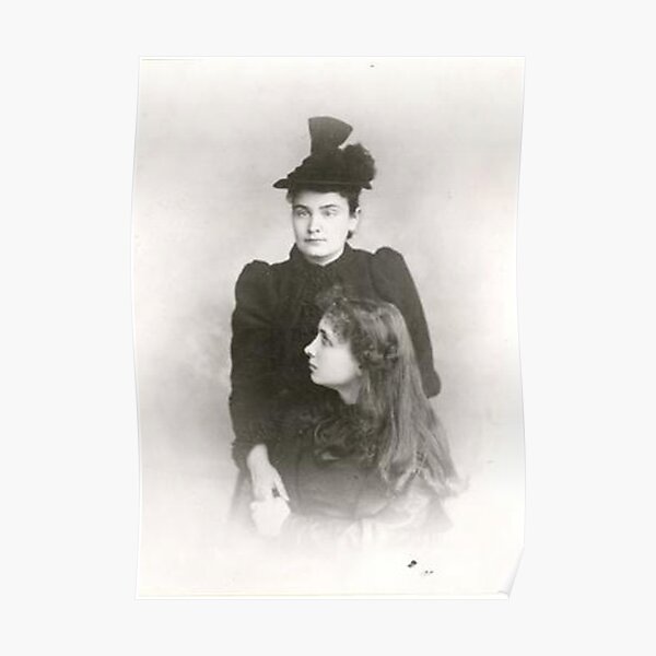 "Helen Keller and Anne Sullivan" Poster for Sale by MorticiaDredful ...
