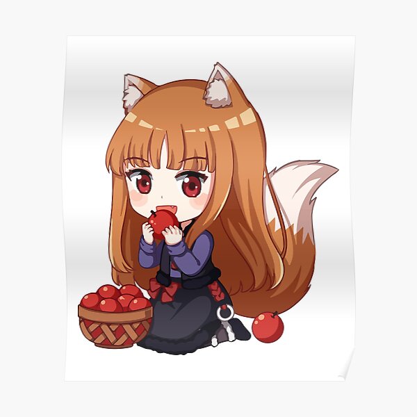 "Holo Chibi" Poster for Sale by Nerd189 | Redbubble