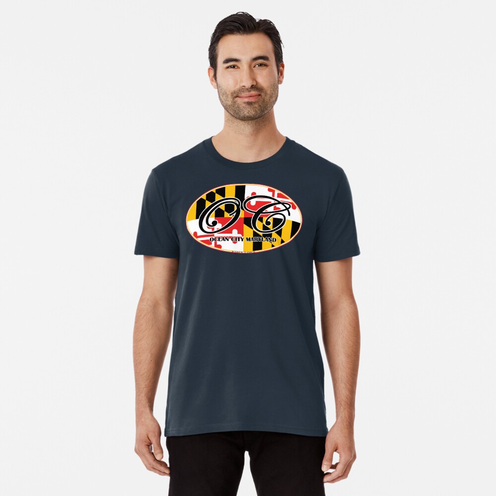 "Ocean City Maryland Flag" Sticker for Sale by ThreadsNouveau | Redbubble