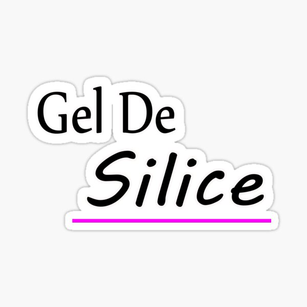 "Silica gel" Sticker by alfredoartes | Redbubble