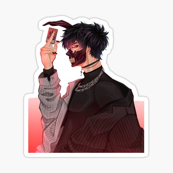 "Corpse Husband" Sticker by andreea2001 | Redbubble