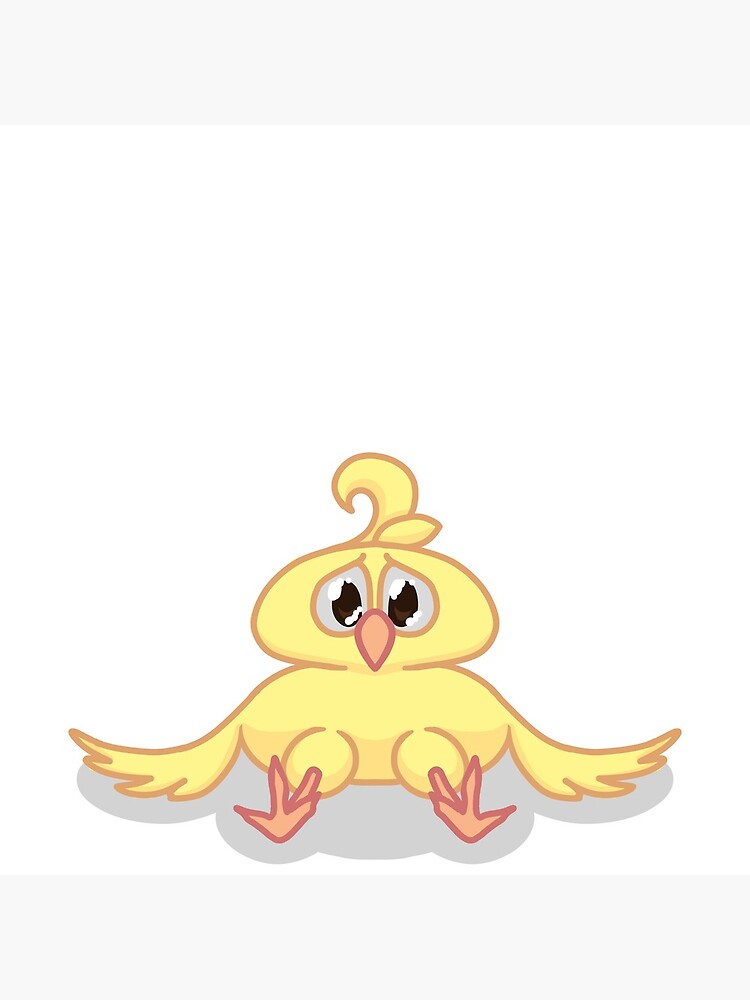 "sad chick" Poster by firefly-night | Redbubble