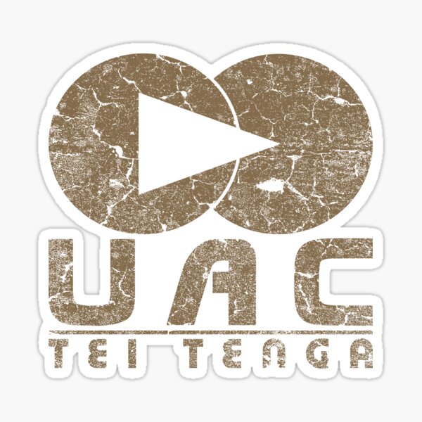 "DOOM UAC Vintage" Sticker by FbsArts | Redbubble