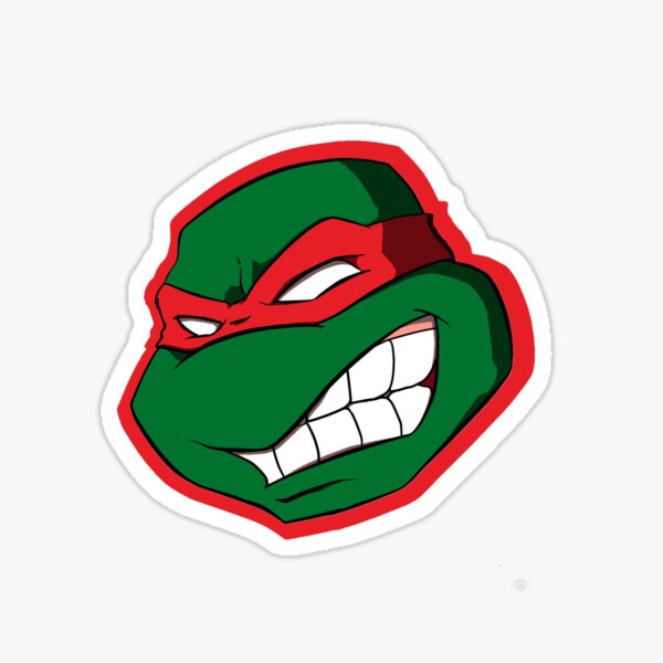 "Ninja Turtles - TMNT (Raphael)" Sticker for Sale by redblueyellowd ...