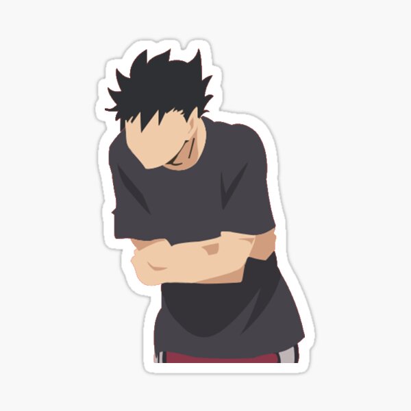 "Kuroo Haikyuu" Sticker by neko1510 | Redbubble