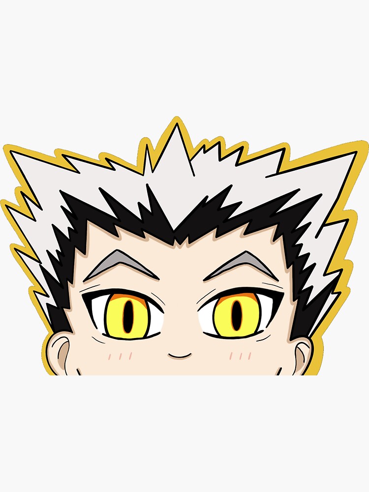 "Chibi Bokuto | Haikyuu" Sticker for Sale by Nanceee1122 | Redbubble