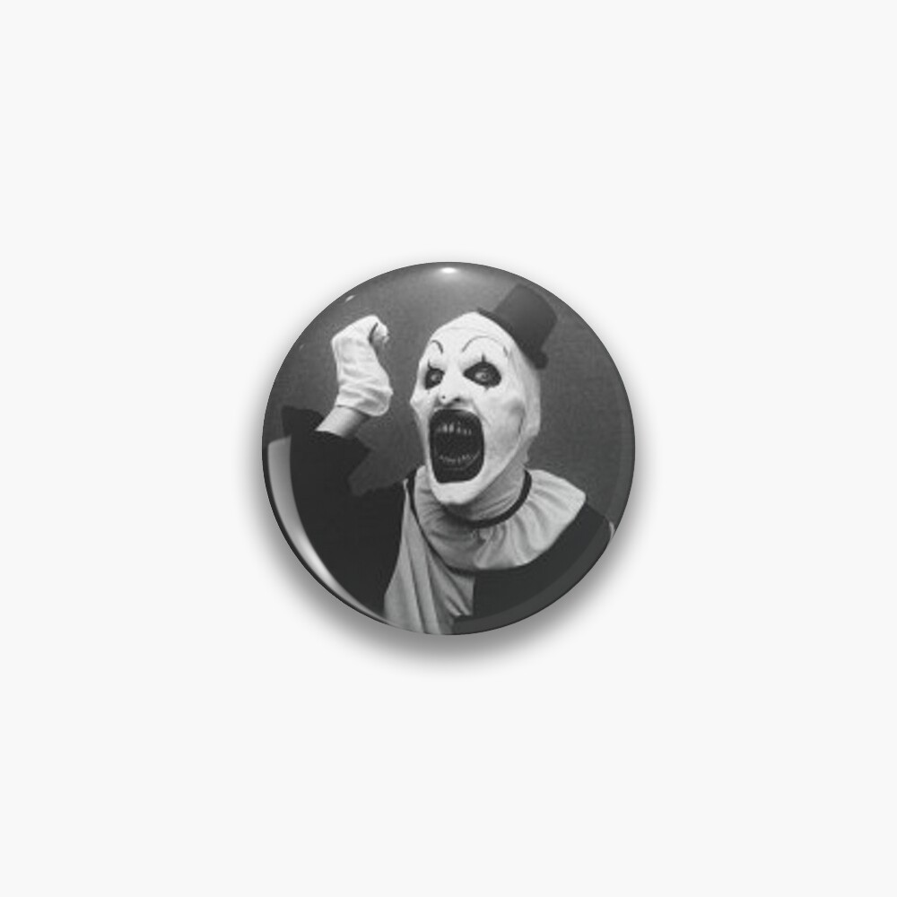 "Terrifier art the clown horror " Pin for Sale by Printeddesignzz ...