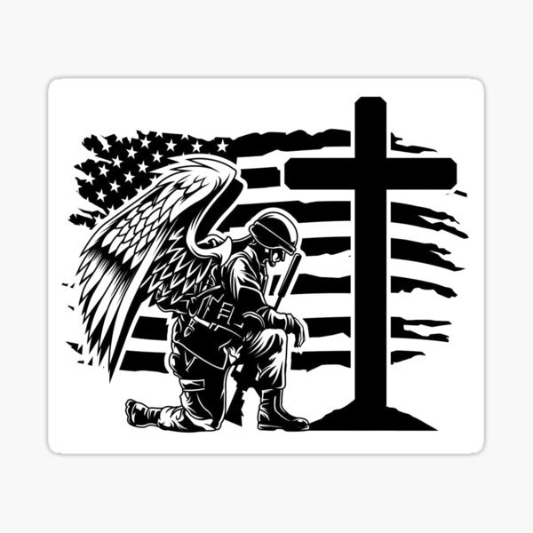 "FALLEN SOLDIERS STICKER" Sticker for Sale by happysunflower3 | Redbubble