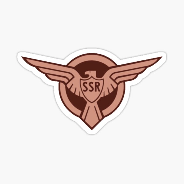 "ssr logo - agent carter " Sticker for Sale by carterwood | Redbubble