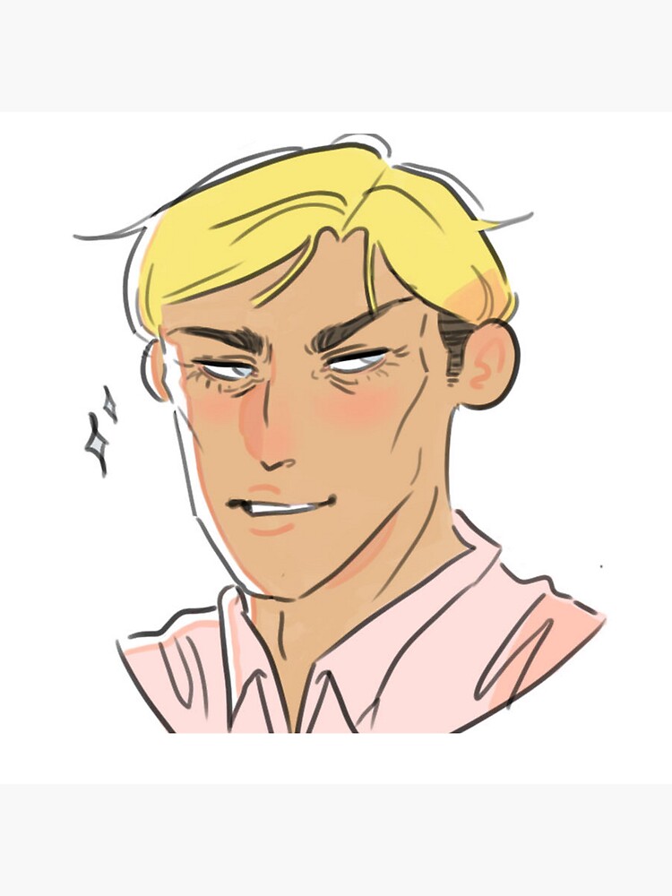 "commander handsome erwin smith" Sticker for Sale by tachicola | Redbubble