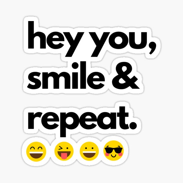 "hey you!" Sticker by Kerpici | Redbubble