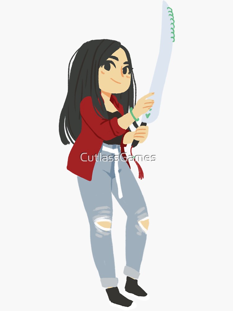 "June Chibi" Sticker for Sale by CutlassGames | Redbubble