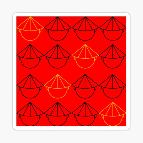 "Vietnamese Non La" Sticker for Sale by VirtBrit | Redbubble