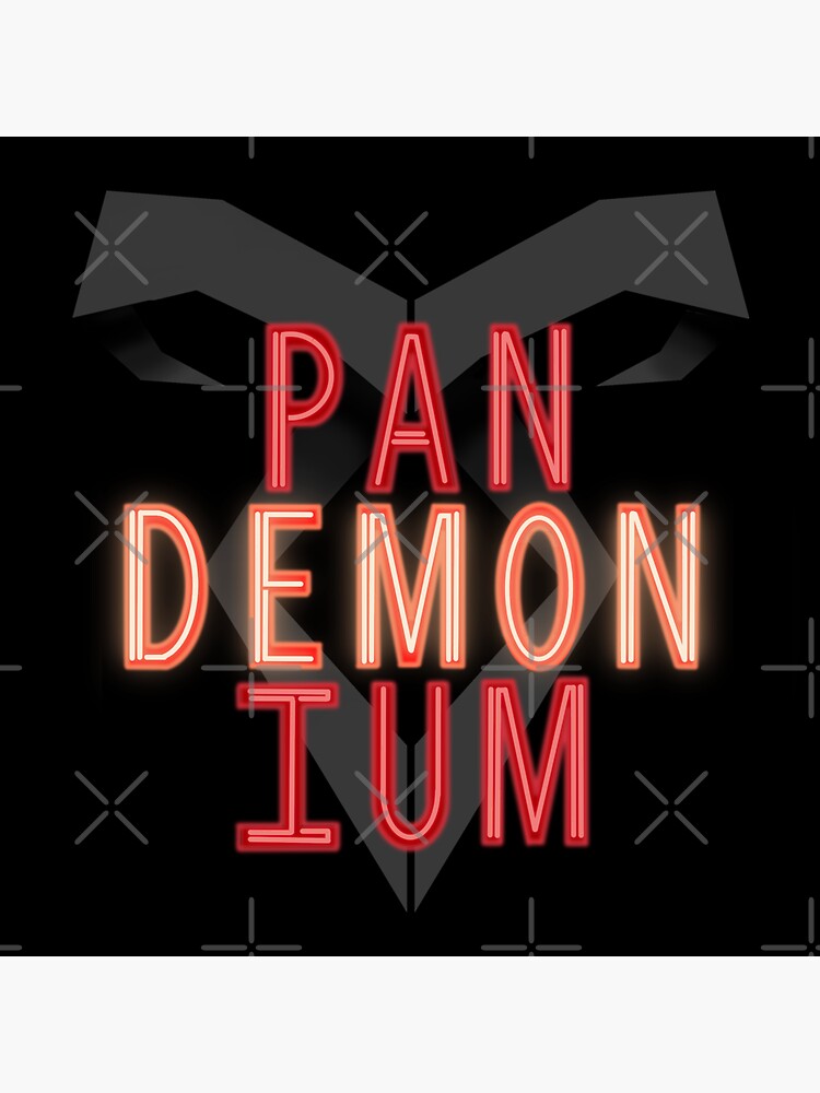 Pegatina «Pandemonium con Angelic Rune - Los instrumentos mortales» de ...