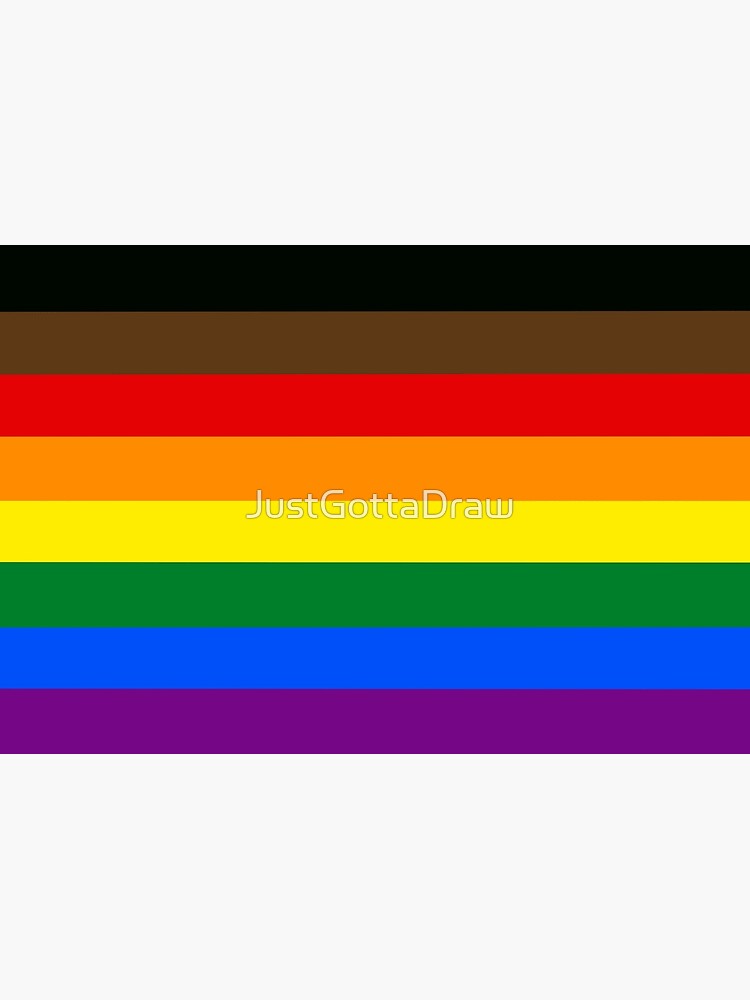 "Philadelphia POC Gay Pride Flag" Poster for Sale by JustGottaDraw ...