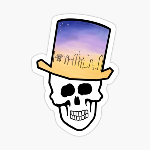 "Emory Atlanta Skyline" Sticker for Sale by dyang3012 | Redbubble