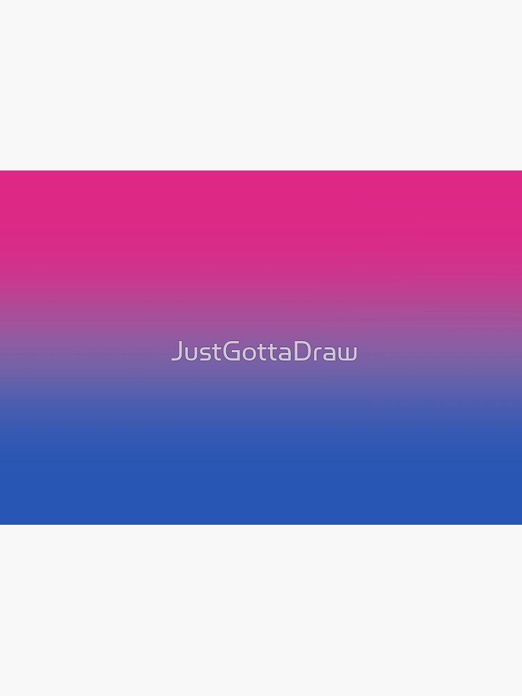 "Bisexual Pride Flag Gradient" Poster for Sale by JustGottaDraw | Redbubble