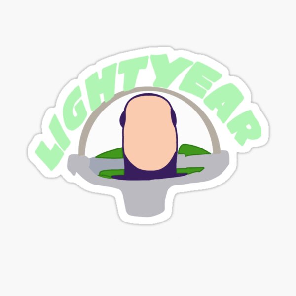 "Lightyear Space Ranger Design" Sticker for Sale by DoodlesByNat ...