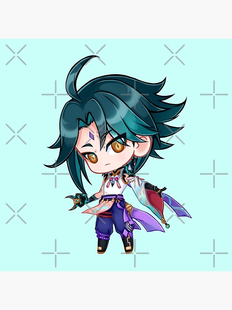 "Xiao chibi" Art Board Print by HellaKumii | Redbubble