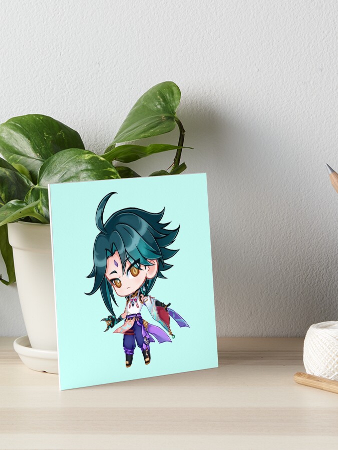 "Xiao chibi" Art Board Print by HellaKumii | Redbubble
