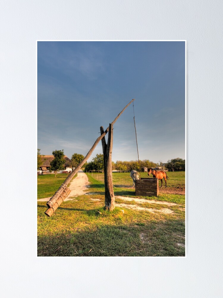 "Gémes kút (well)" Poster for Sale by zumi | Redbubble