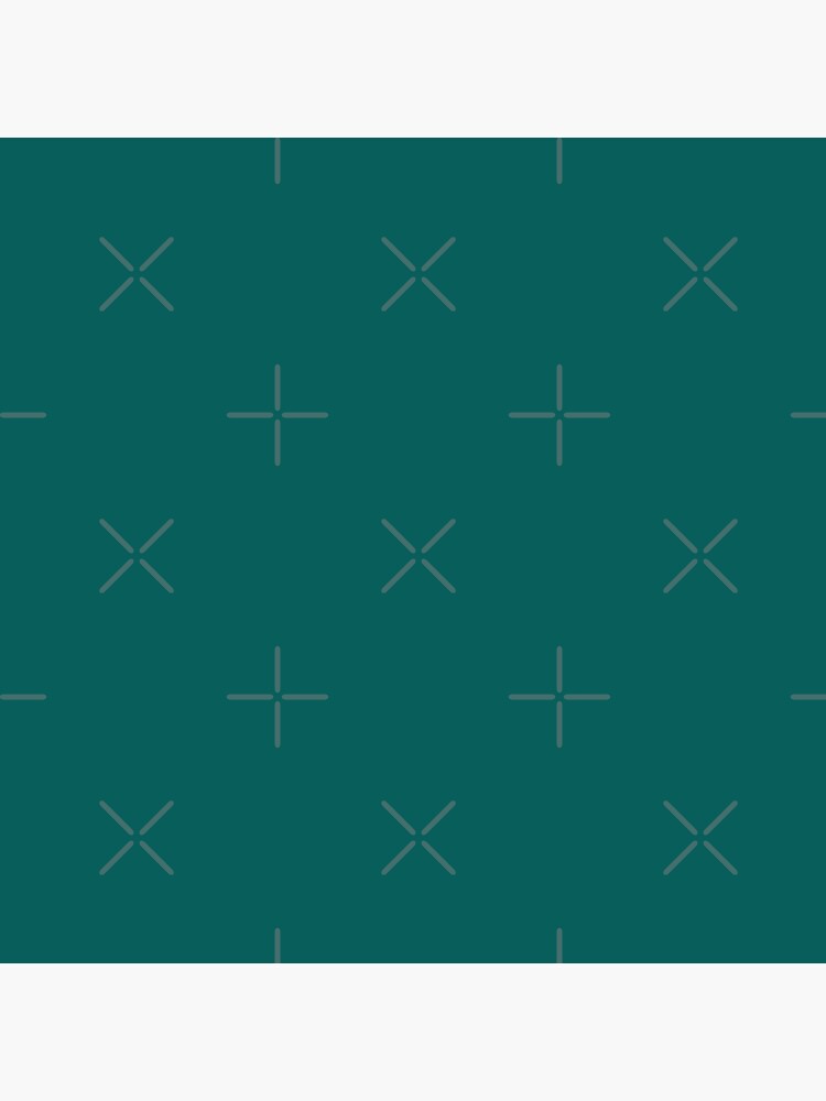 "Deep Sea Green Color solid plain color " Poster for Sale by Jourys ...