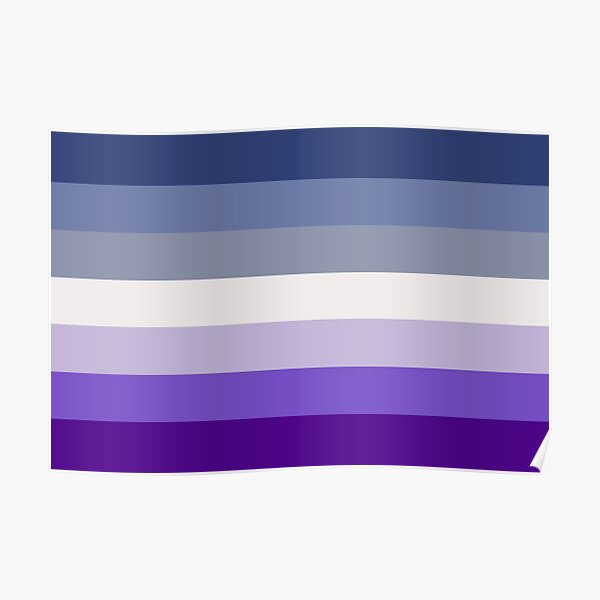 "Butch Pride Flag" Poster by JustGottaDraw | Redbubble