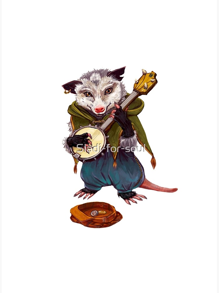 "Cute Possum banjo" Poster for Sale by Sladi-for-soul | Redbubble