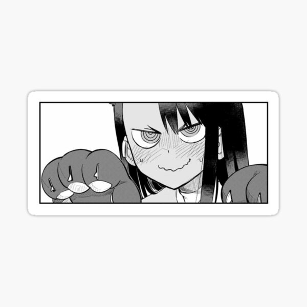 "Nagatoro - Manga Panel" Sticker by Gorimbo | Redbubble