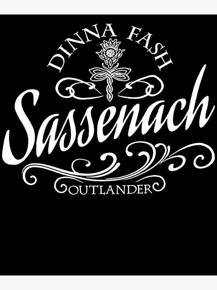 Póster «pintando hermoso logo outlander art film para fanáticos» de ...