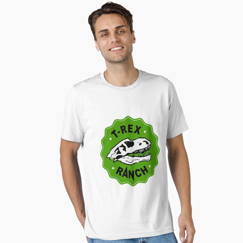 "T Rex Ranch Logo" Sticker for Sale by JordanSSeay | Redbubble
