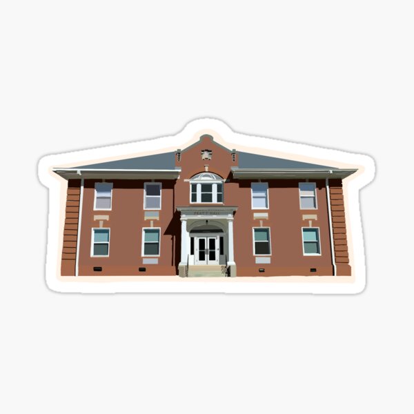 "Pratt Hall Anderson University Housing" Sticker for Sale by morglandia ...